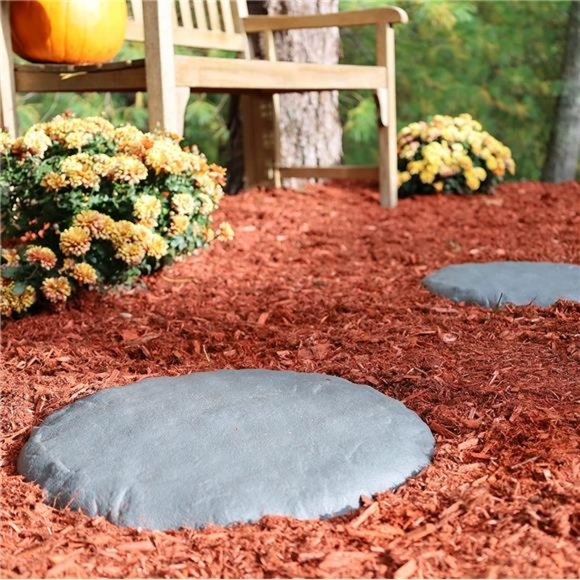 Other | 155 Stepping Stone With Ground Stakes For Outdoor Walkway4 ...